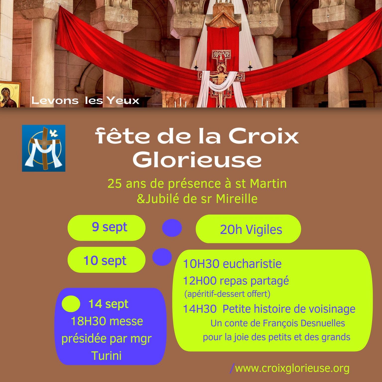 Fête de la Croix Glorieuse - Communauté de la Croix Glorieuse